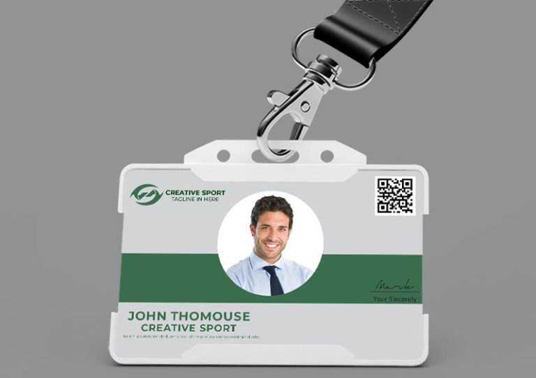 Sports ID Card Free PSD Template | room surf.com