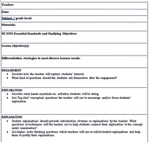 Lesson Plan Templates Sample | room surf.com