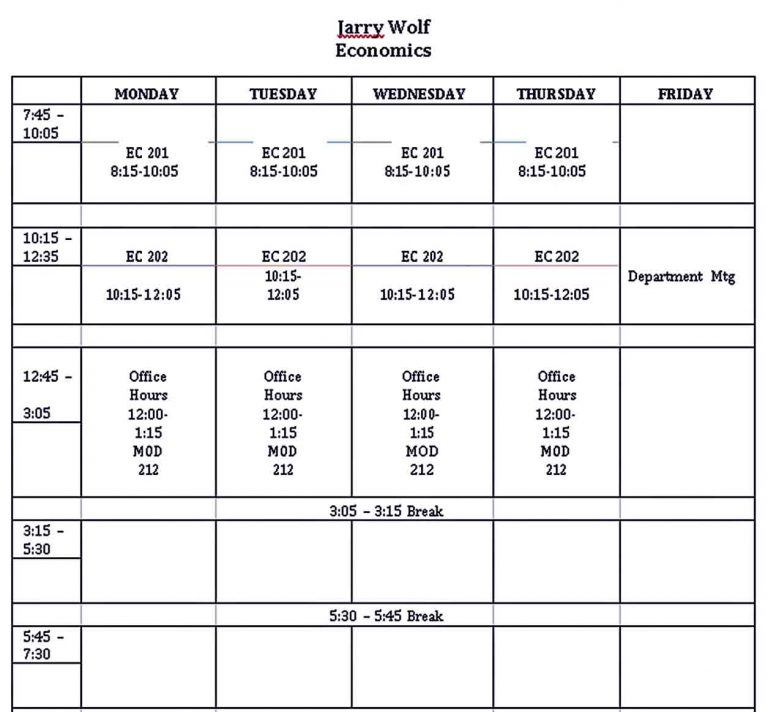 Monthly Lesson Plan Template | room surf.com