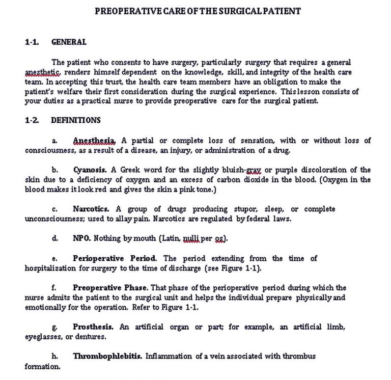 Nursing Lesson Plan Template | room surf.com