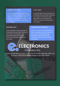 Electronic Data Sheet Free Template in PSD | room surf.com