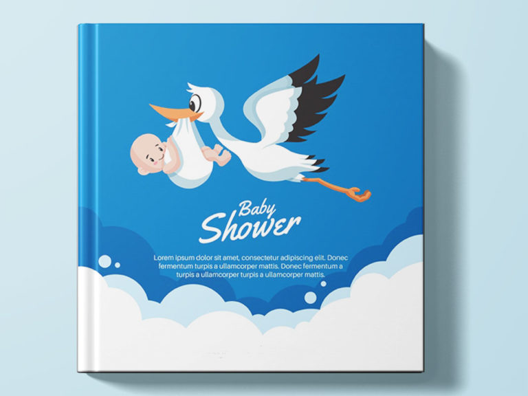 Baby Book Cover PSD Template Free | room surf.com
