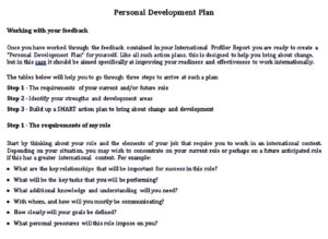 Personal Development Plan Template | room surf.com
