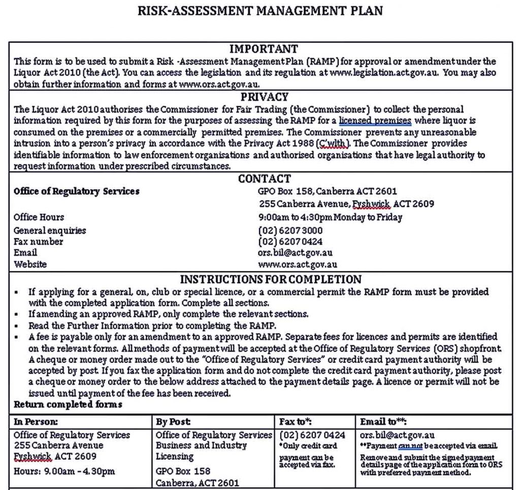 Management Plan Templates | room surf.com