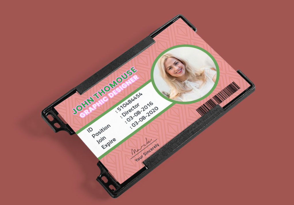 Spa ID Card Free PSD Template | room surf.com