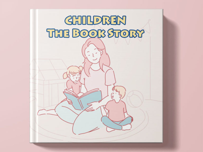 Children Story Book Cover Free PSD Template | room surf.com
