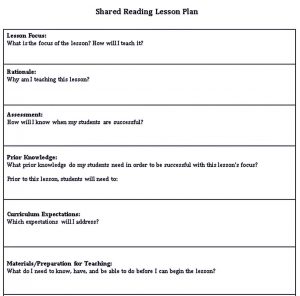 Lesson Plan Sample Template | room surf.com