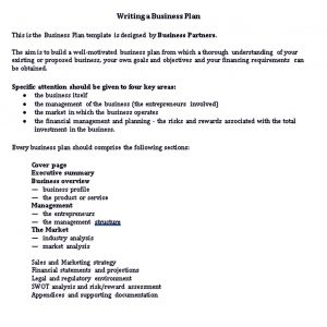 Market Analysis Business Plan Template | room surf.com