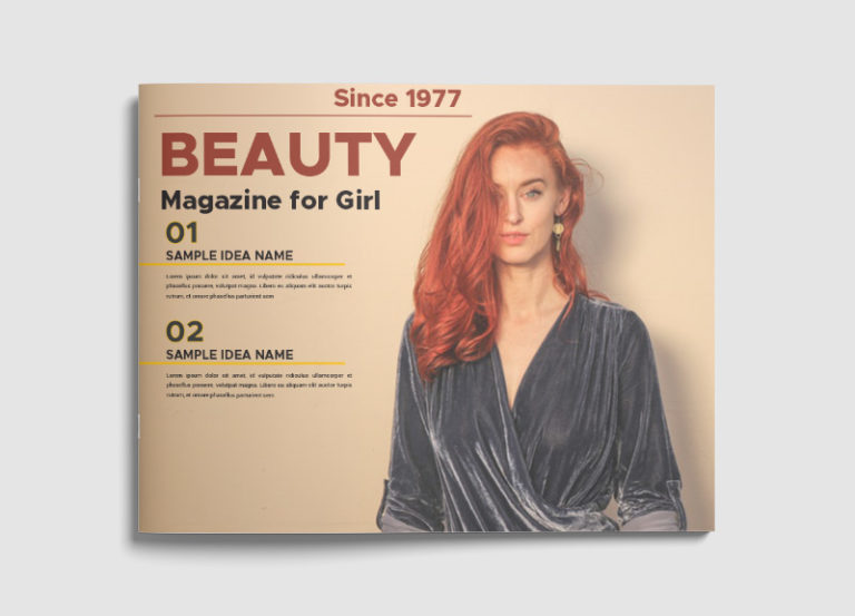 Beauty Magazine in PSD Photoshop | room surf.com