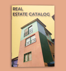 Real Estate Catalog PSD Flyer Template | room surf.com