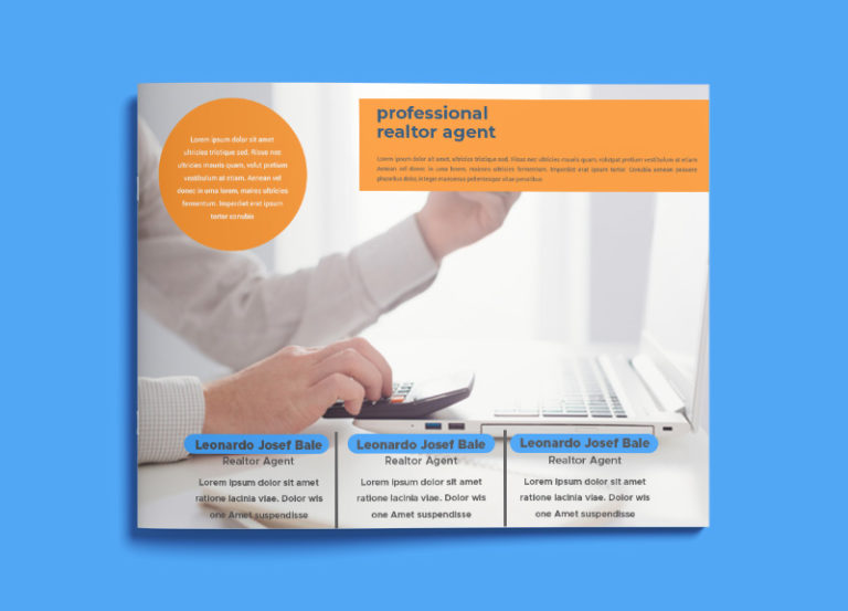 Realtor Magazine Customizable PSD Design Template | room surf.com