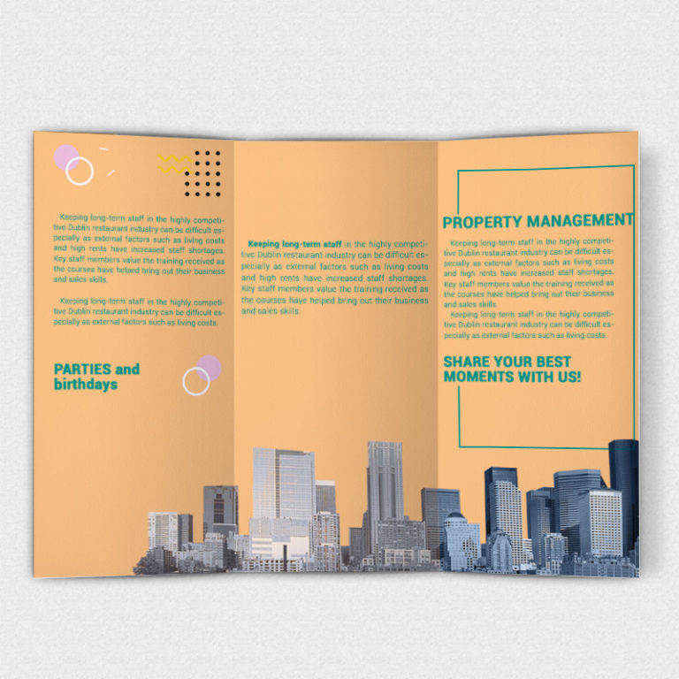 Property Management Brochure in Photoshop Free Download | room surf.com