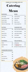 10+ Catering Menu Template | room surf.com
