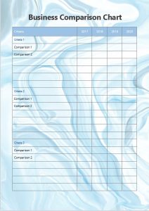 10+ Comparison Chart Template | room surf.com
