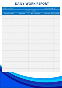 10+ Daily Report Template | room surf.com