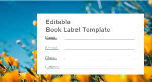 10+ Book Labels Template | room surf.com