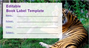 10+ Book Labels Template | room surf.com