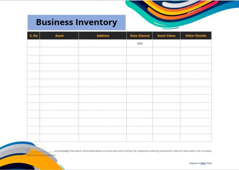 10+ Business Inventory Template | room surf.com