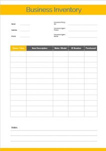10+ Business Inventory Template | room surf.com