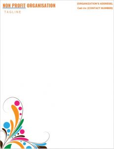 10+ Non-profit Organization Letterhead | room surf.com