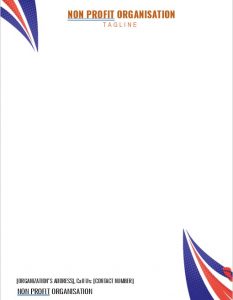 10+ Non-profit Organization Letterhead | room surf.com