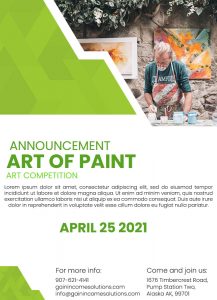 10+ Announcement example psd design | room surf.com