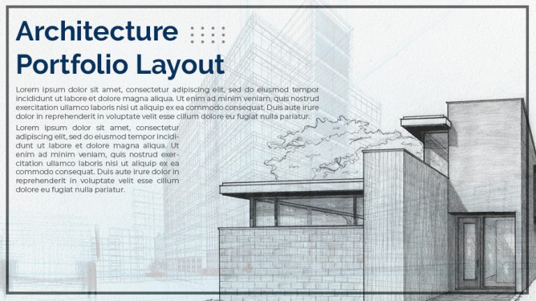 10+ Architecture Portfolio Layout free template in PSD | room surf.com