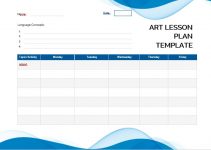 10+ Art Lesson Plan Template | room surf.com