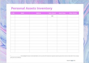 10+ Asset Inventory Template | room surf.com