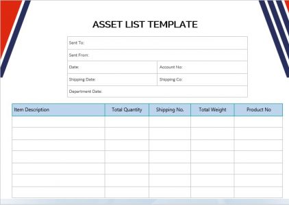 10+ Asset List Template | room surf.com