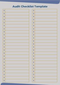 10+ Audit Checklist Template | room surf.com