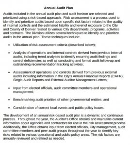 7+ Audit Plan Template Samples | room surf.com
