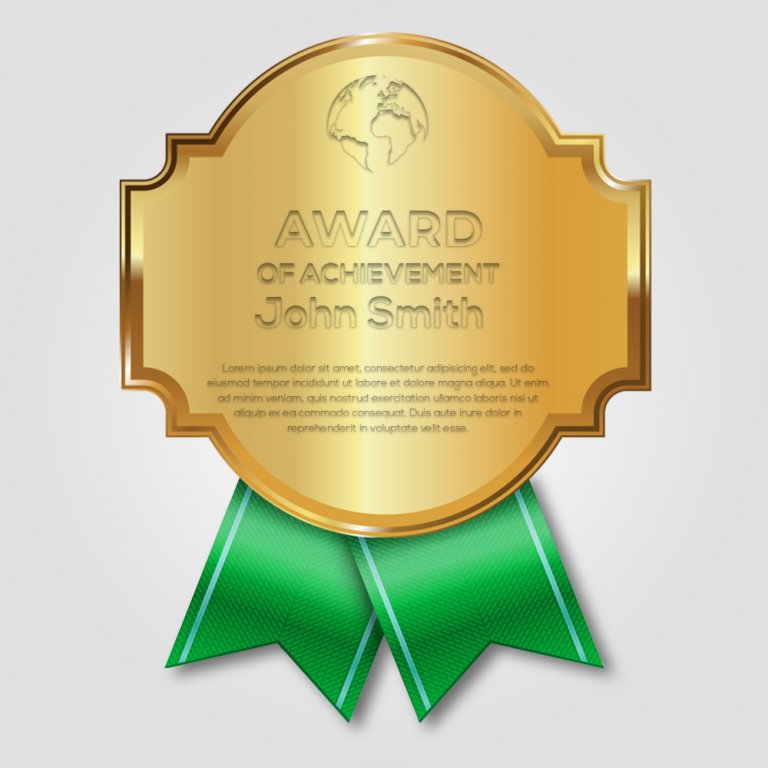 10+ Award Ribbon psd template free | room surf.com