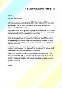 10+ Awards Program Template | room surf.com