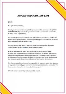 10+ Awards Program Template | room surf.com