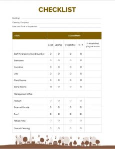 10+ Checklist Letter | room surf.com