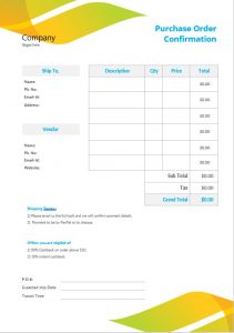 10+ Online Order Confirmation Template | room surf.com