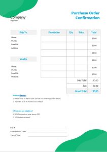 10+ Online Order Confirmation Template | room surf.com