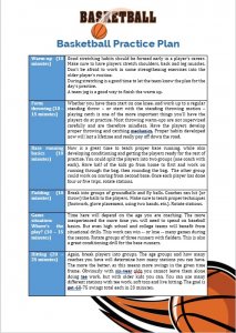 10+ Basketball Practice Plan Template | room surf.com