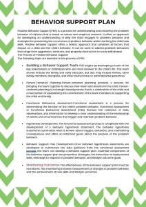 5+ Behavior Support Plan Template | room surf.com