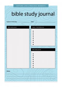5+ Bible Study Journal template free psd | room surf.com