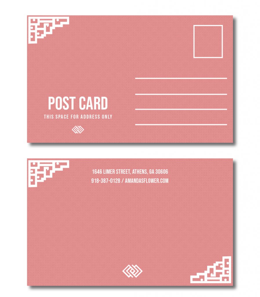 10+ Printable Blank Postcard in psd photoshop | room surf.com