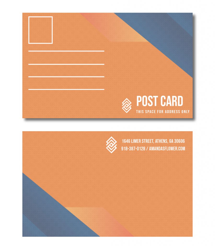 10+ Printable Blank Postcard in psd photoshop | room surf.com