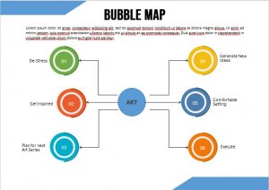 10+ Printable Bubble Map Template | room surf.com