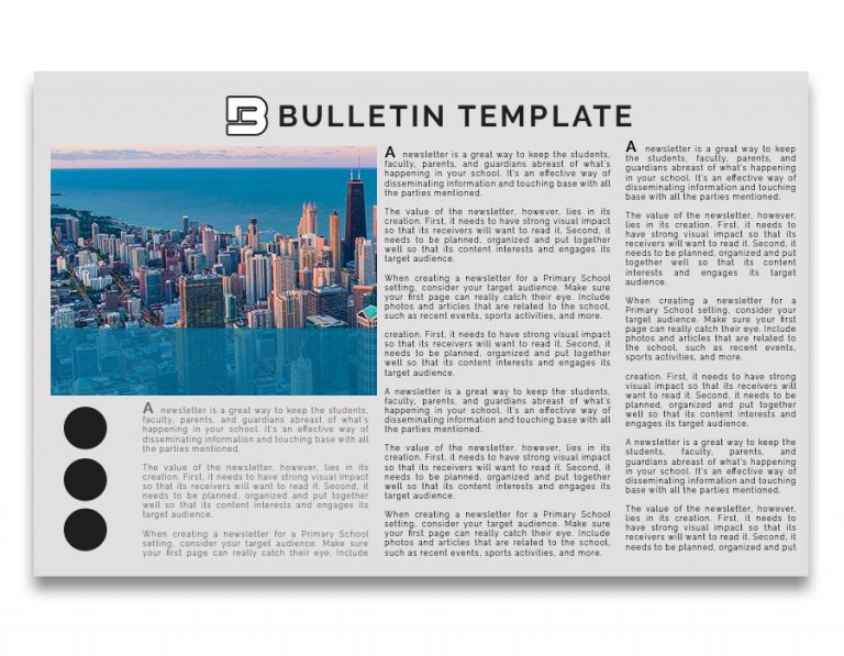 10+ Printable Bulletin template photoshop | room surf.com