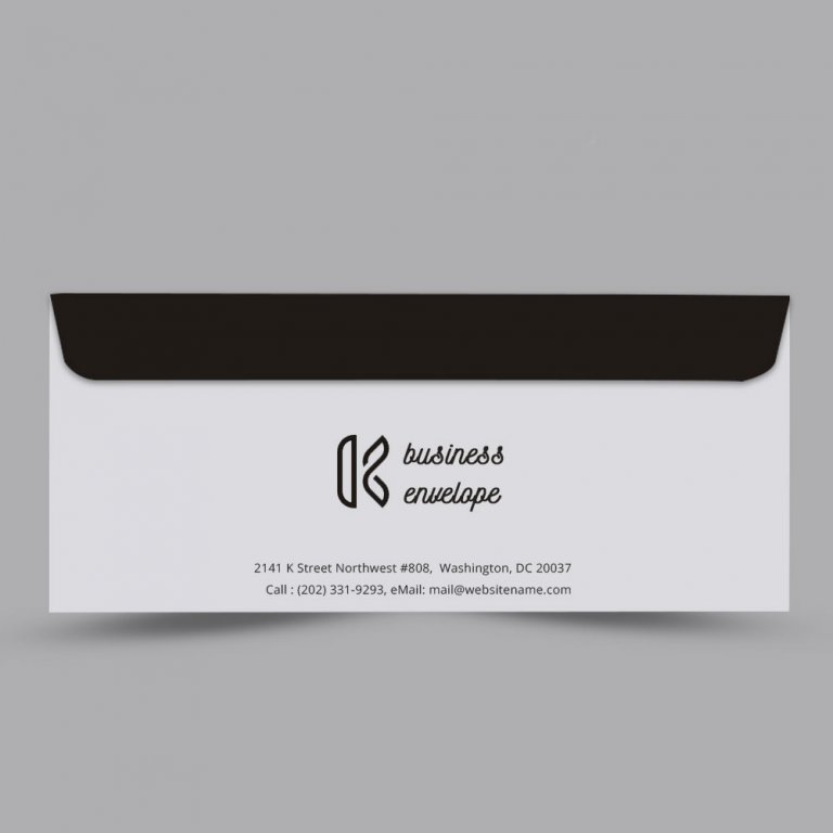 10+ Printable Business Envelope psd template free | room surf.com