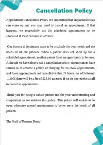 10+ Printable Cancellation Policy Template | room surf.com