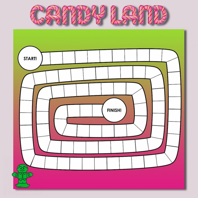 5+ Candyland Board Game in psd photoshop | room surf.com