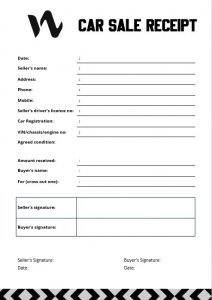 10+ Printable Car Sale Receipt Template | room surf.com