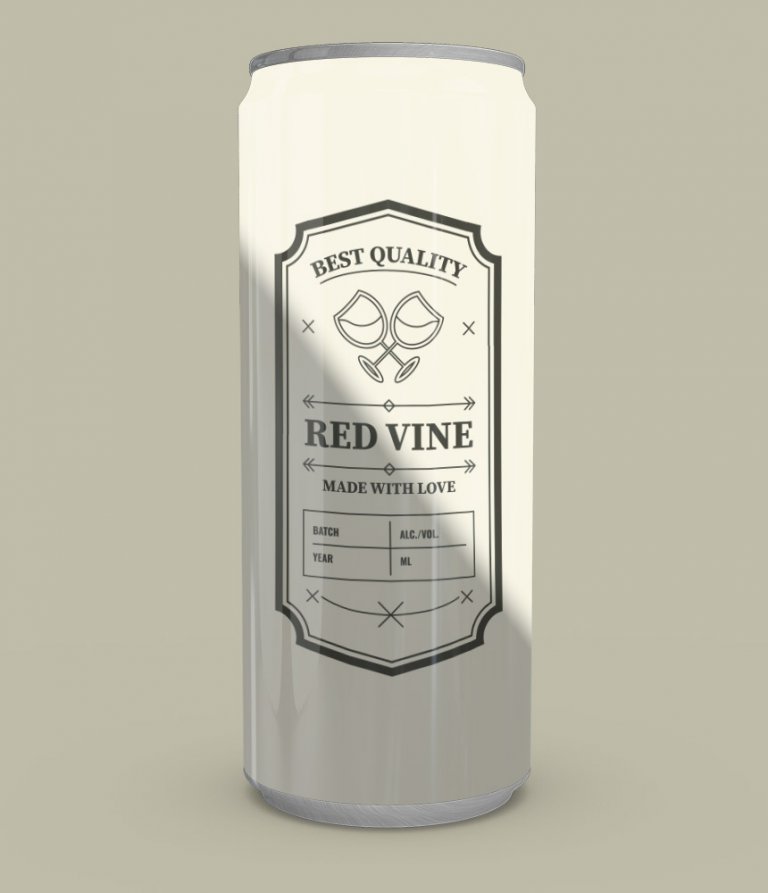 10+ Cans Label psd template free | room surf.com